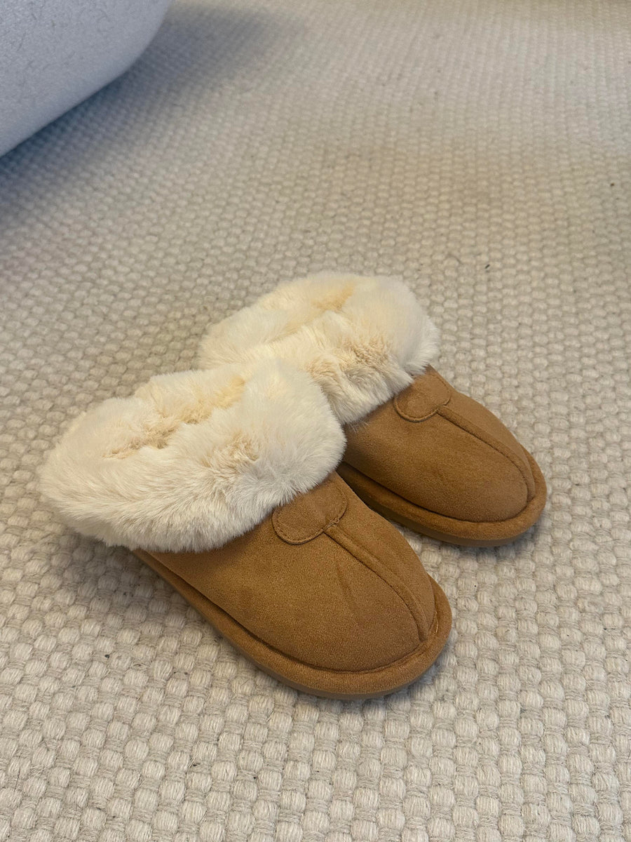 Majse hjemmesko - Beige – Designbysi ApS